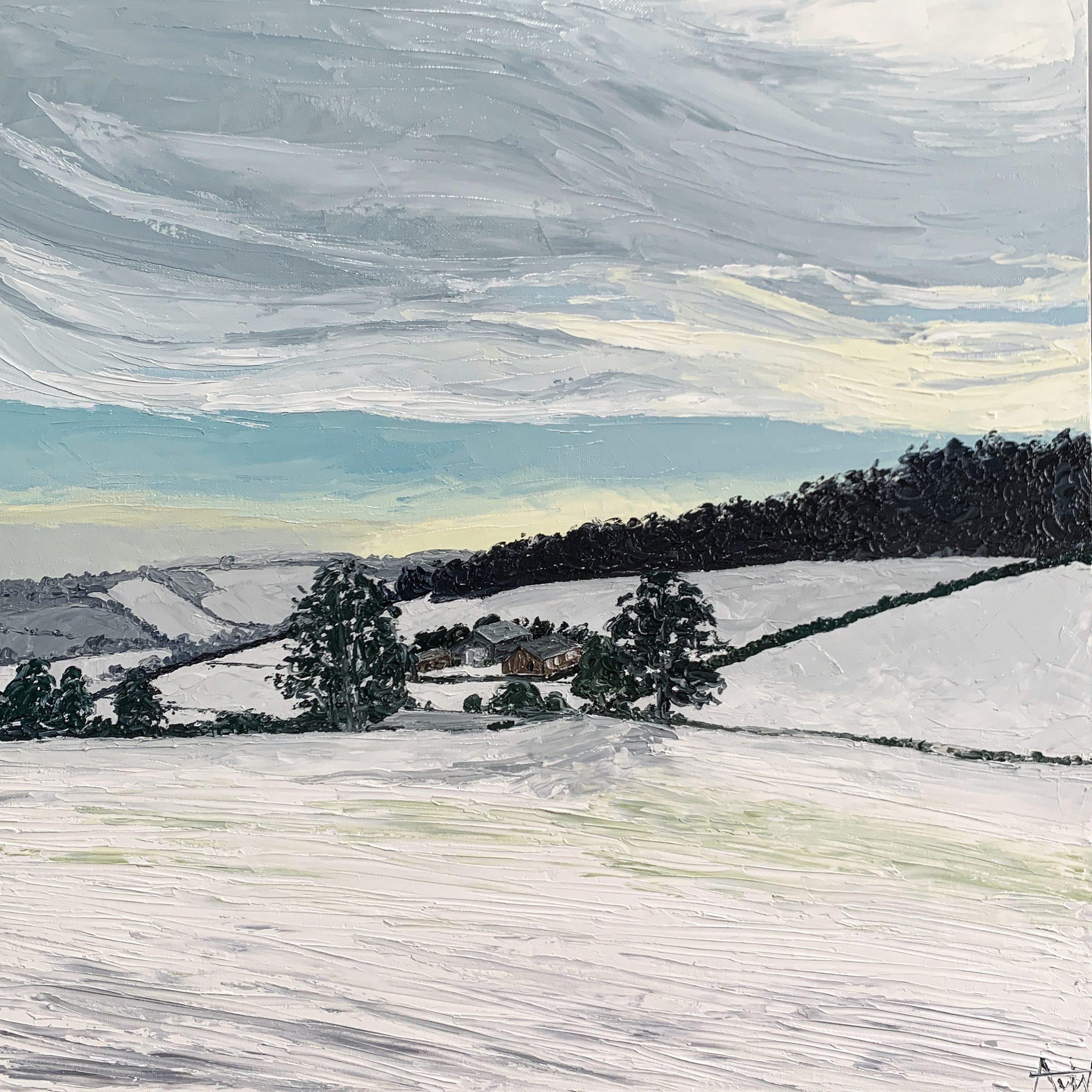 First Fall of Snow - Amy Webb Art